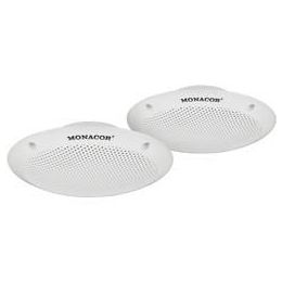 Monacor SPE-15F/WS 4.33 Zoll 11 cm Breitb&auml;nder 15 W 4 Ω Wei&szlig; Wasserfeste Polypropylen-Membran, UV-best&auml;ndig