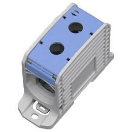 HoraeTec 087910-1-3 Reihenklemme PA Lichtgrau (RAL 7035), Blau 1polig 420 A, 340 A 600 V Leiter-Typ = N