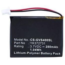 Beltrona Navigationsger&auml;te-Akku ersetzt Original-Akku (Original) PL482730, YK372731 3.7 V 280 mAh