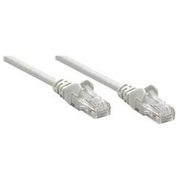 Intellinet 736992 RJ45 Netzwerkkabel, Patchkabel CAT 6a S/FTP 0.25 m Grau Einzelschirm, Gesamtschirm, Halogenfrei 1 St.