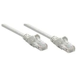 Intellinet 317108 RJ45 Netzwerkkabel, Patchkabel CAT 6a S/FTP 1.00 m Grau Einzelschirm, Gesamtschirm, Halogenfrei 1 St.