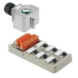 Weidm&uuml;ller SAI-6-MH-5P M12 1701242000 Sensor/Aktorbox passiv M12-Verteiler mit Metallgewinde 1 St.