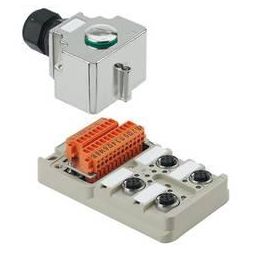 Weidm&uuml;ller SAI-4-MH-4P M12 1705922000 Sensor/Aktorbox passiv M12-Verteiler mit Metallgewinde 1 St.