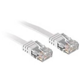 LINDY 47501 RJ45 Netzwerkkabel, Patchkabel CAT 6 U/UTP 1.00 m Wei&szlig; 1 St.