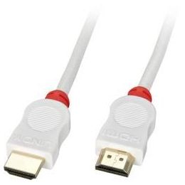 LINDY HDMI Anschlusskabel HDMI-A Stecker, HDMI-A Stecker 2.00 m Rot 41412 4K UHD HDMI-Kabel