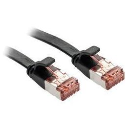 LINDY 47571 RJ45 Netzwerkkabel, Patchkabel CAT 6 U/UTP 1.00 m Schwarz mit Rastnasenschutz 1 St.