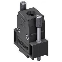 Deltron Connectors CTL09M2.5 D-SUB Geh&auml;use Polzahl: 9 Plastik 180 &deg; Schwarz 1 St.