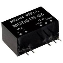 MEAN WELL MDD01N-09 DC/DC-Wandlermodul 56 mA 1 W Anzahl Ausg&auml;nge: 2 x Inhalt 1 St.