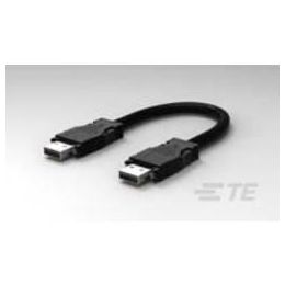TE Connectivity USB-Kabel USB-A Buchse, USB-A Buchse 5.00 m 2083112-5