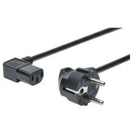 DIGITUS Netzanschlusskabel - Wechselstrom 250 V - 1.8 m - 90&deg; Stecker - geformt