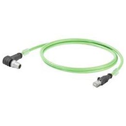 Weidm&uuml;ller 2694510150 Sensor-/Aktor-Datensteckverbinder, konfektioniert M12 Stecker, gewinkelt 15.00 m 1 St.