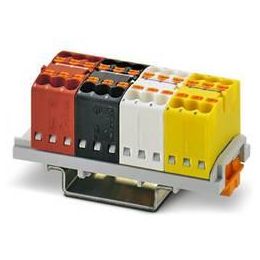 Phoenix Contact PTFIX 1,5-KNX-NS35 1187192 Verteilerblock Polzahl: 24 0.14 mm&sup2; 1.5 mm&sup2; Mehrfarbig 1 Set