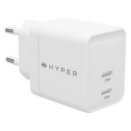 Targus HyperJuice Netzteil / Stromversorgung 35 W 2x USB-C&reg; Wei&szlig; Innenbereich