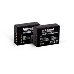 H&auml;hnel Fototechnik HL-F126S, 2er Kamera-Akku ersetzt Original-Akku (Kamera) NP-W126 7.2 V 1130 mAh