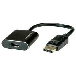 ROLINE DisplayPort-HDMI Adapter, v1.4, HDR 10, DP ST-HDMI BU, Aktiv