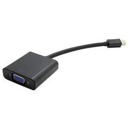VALUE Mini DisplayPort-VGA Adapter, Mini DP ST - VGA BU, Aktiv