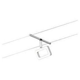 Paulmann WS DC Frame Niedervolt-Seilsystem-Leuchte LED Chrom (matt), Chrom