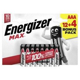 Energizer Max Micro (AAA)-Batterie Alkali-Mangan 1.5 V 16 St.