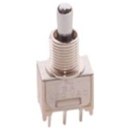 C & K Switches T102P3T9V3BE Kippschalter 20 V/AC, 20 V/DC 0.4 A 1 x Ein/Aus 1 St. Bulk