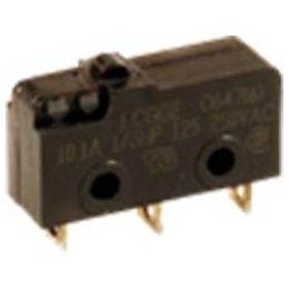 C & K Switches LCGDL9T10EC Mikroschalter 125 V 5 A 1 x Ein/(Ein)/Ein 1 St. Bulk