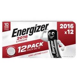 Energizer Knopfzelle CR 2016 3 V 12 St. 90 mAh Lithium
