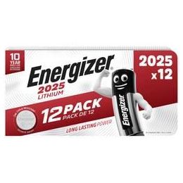Energizer Knopfzelle CR 2025 3 V 12 St. 163 mAh Lithium