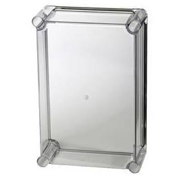 Fibox Cover, PC Transparent 3720556 Universal-Geh&auml;use 280 x 190 x 80 Polycarbonat Lichtgrau (RAL 7035) 1 St.