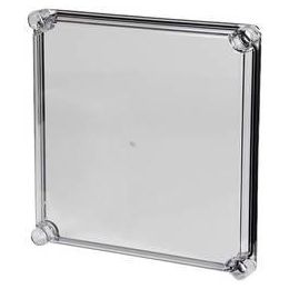 Fibox Cover, PC Transparent 3720096 Universal-Geh&auml;use 280 x 280 x 30 Polycarbonat Lichtgrau (RAL 7035) 1 St.
