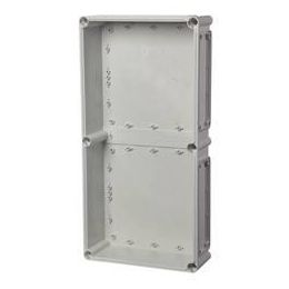 Fibox Base, PC Openings, 6x size 2 flange 3530132 Geh&auml;use-Unterteil 560 x 280 x 100 Polycarbonat Lichtgrau (RAL 7035) 1 St.