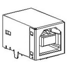 USB B R/A RCPT 670688011 670688011 Molex Inhalt: 1 St.