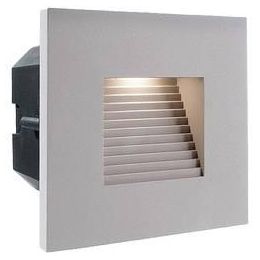 Deko Light Abdeckung silber grau eckig f&uuml;r Light Base II COB Outdoor 930417 Abdeckung Silber