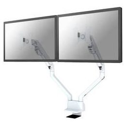 Neomounts Monitor-Tischhalterung FPMA-D750DWHITE2 2 Display(s) 25,4 cm (10) - 81,3 cm (32) Wei&szlig; H&ouml;henverstellbar, Rotierbar, Neigbar, Schwenkbar
