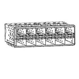 Molex Buchsengeh&auml;use-Platine 760945001 1 St. Tray