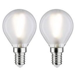 Paulmann 28638 LED EEK G (A - G) E14 3 W Warmwei&szlig; (&Oslash; x H) 45 mm x 78 mm 2 St.