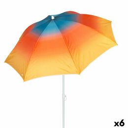 Sonnenschirm Aktive Bunt 180 x 195 x 180 cm (6 Stück)