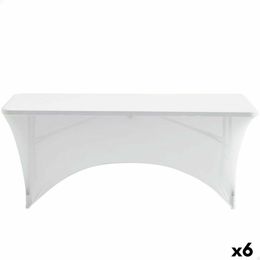 Schutzhülle Aktive Weiß 183 x 76 x 76 cm Tisch Zubehör Fahrzeuge Straße (6 Stück)