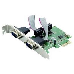 Conceptronic SRC01G 2 Port Serielle Steckkarte PCIe, Seriell (9pol.) PCIe