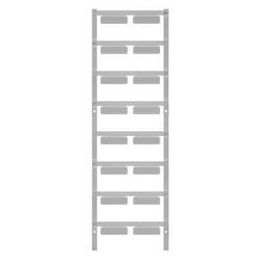 Weidm&uuml;ller 1079470000 SM 27/8 MC NE GR Ger&auml;temarkierung Montage-Art: aufkleben Beschriftungsfl&auml;che: 8 x 27 mm Grau Anzahl Markierer: 80 80 St.