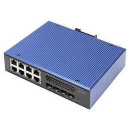 Digitus DN-651160 Industrial Ethernet Switch DN-651160 8 + 4 Port 1 GBit/s