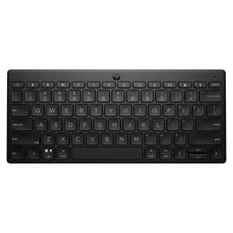 HP 350 Kabellos Tastatur Deutsch, QWERTZ Schwarz