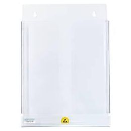 BJZ A-32148 ESD-Prospekthalter Transparent DIN A4 1 St. (B x H x T) 220 x 310 x 40 mm