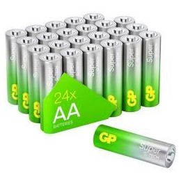 GP Super Mignon (AA)-Batterie Alkali-Mangan 1.5 V 24 St.