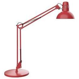 Maul JAKOB MAUL - MAULstudy LED-Schreibtischlampe rot 8230425 Tischlampe E27 Rot