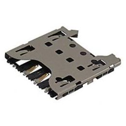 Molex SIM-Karten-Slot Polzahl Gesamt 6 Rasterma&szlig;: 2.54 mm 787231001 1 St. Tape on Full reel