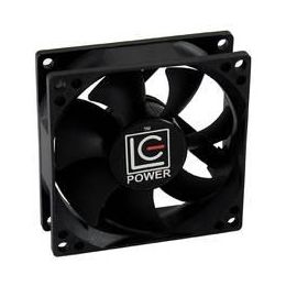 LC Power LC-CF-80 PC-Geh&auml;use-L&uuml;fter Schwarz (B x H x T) 80 x 80 x 25 mm