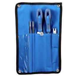 PFERD TOOLS 11099155 Kettens&auml;gensch&auml;rf-Set 5,5 mm 5/32 f&uuml;r Kettenteilung 3/8, 404 in Rolltasche 1 Set