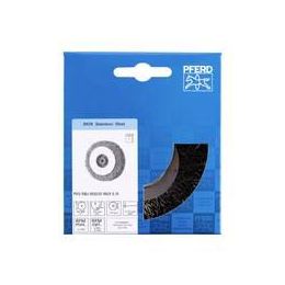 PFERD TOOLS POS Rundb&uuml;rste breit ungezopft RBU &Oslash;80x20xvariable Bohrung Edelstahl-Draht-&Oslash;0,15 Schleifbock POS RBU 8020/20 INOX 0,15 43701107 1 St.