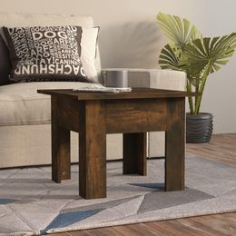 vidaXL Couchtisch 55X55X42 Cm Holzwerkstoff | Farbe: Räuchereiche