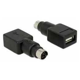 Delock Laufwerk, USB Adapter [1x PS/2-Stecker - 1x USB-A Buchse] 65898 0 m