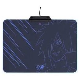 Lexip Naruto Shippuden Madara Destruction Gaming-Mauspad Beleuchtet Schwarz, Blau